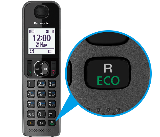 Panasonic KX-TGF320 Black (KX-TGF320UCM) - купить Беспроводные DECT ...